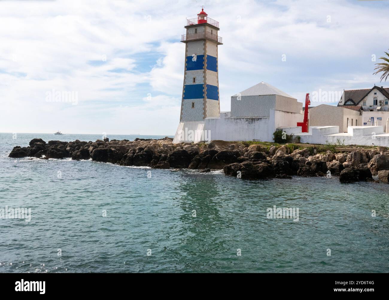 The Santa Marta Lighthouse was built on the grounds of the Santa Marta ...
