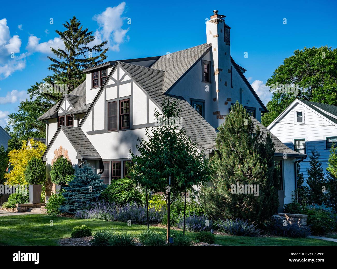 Beautiful House in Summer in Rochester, Minnesota, in Summer Stock ...
