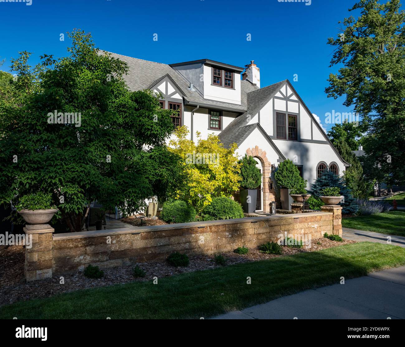 Beautiful House in Summer in Rochester, Minnesota, in Summer Stock ...