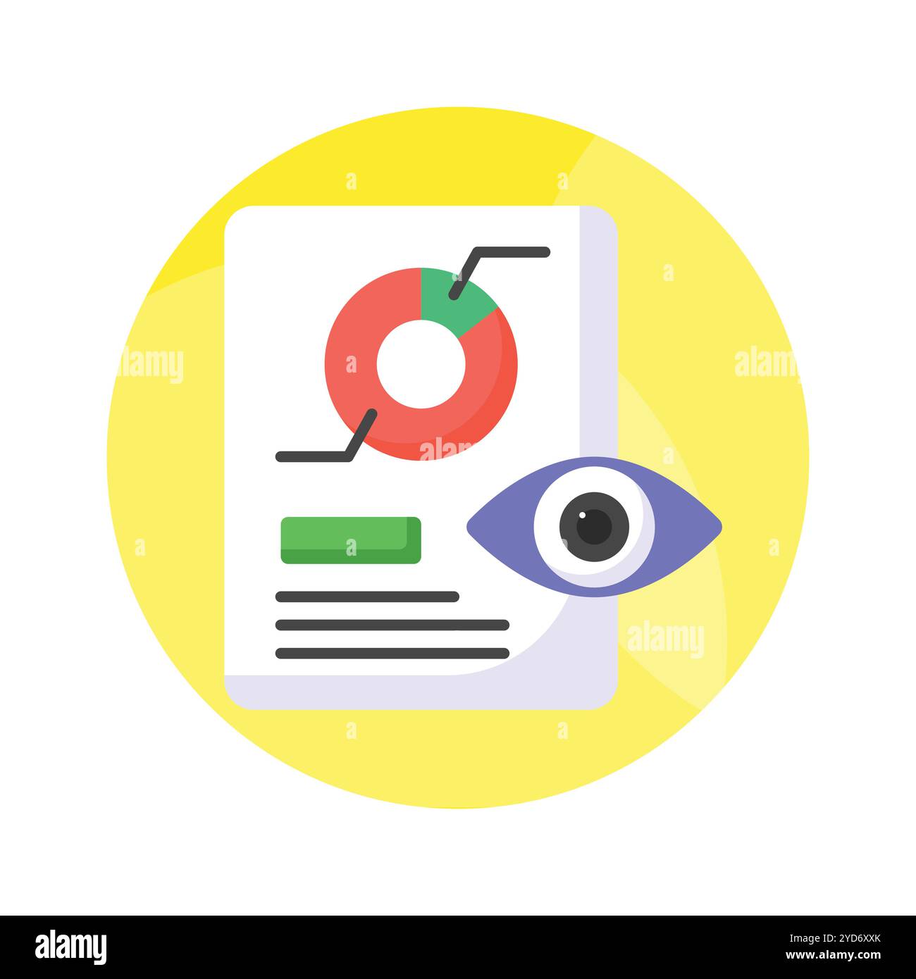 Check this beautifully designed data monitoring vector isolated on ...
