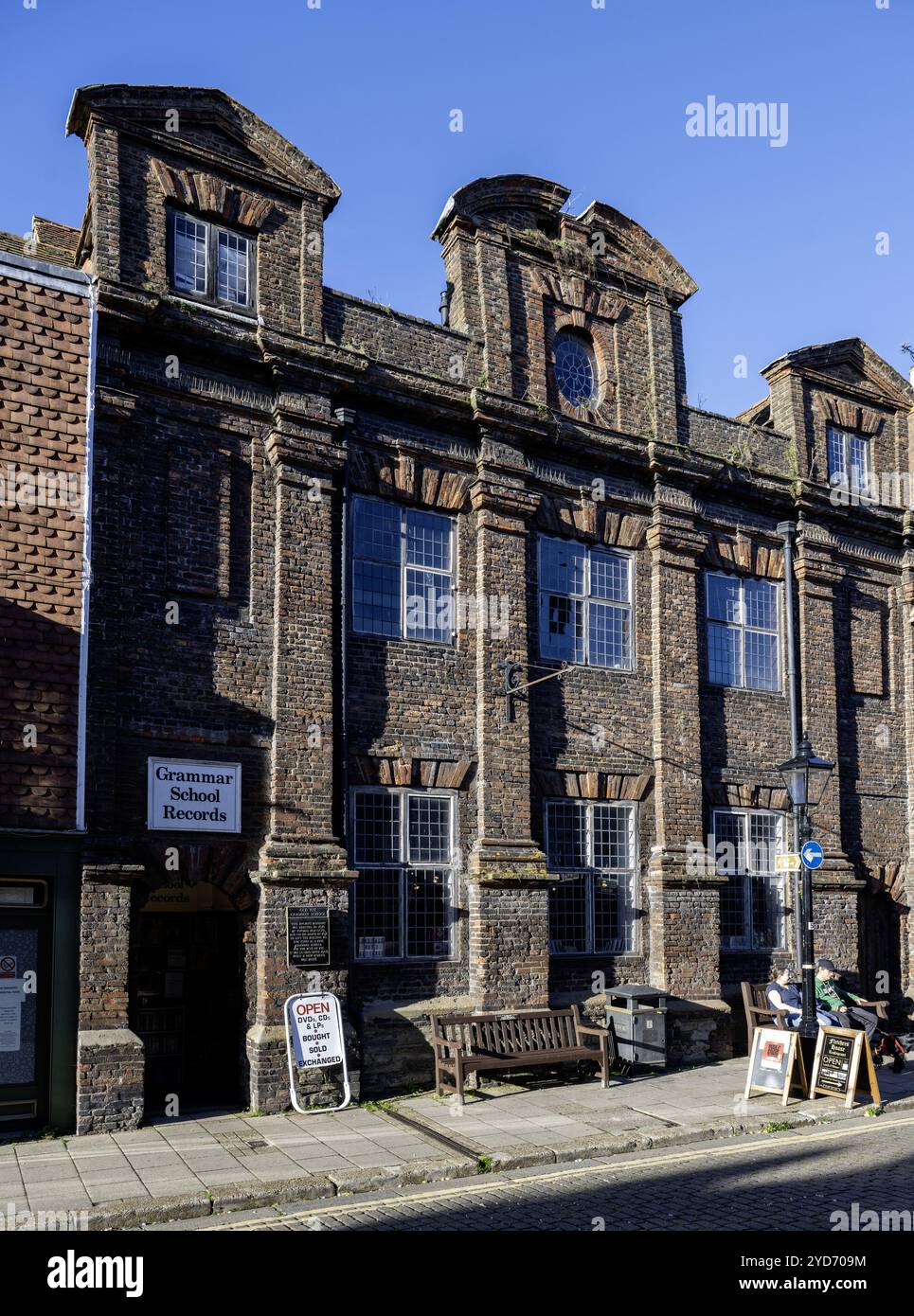Old Rye Grammar School, High Street, Rye, East Sussex, England, UK ...