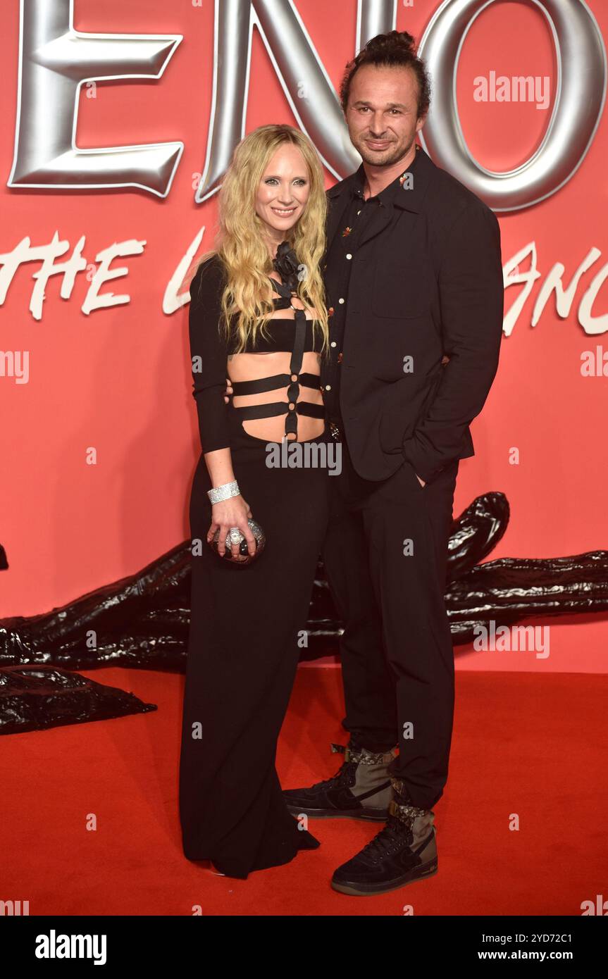 23.10.24. London UK. Juno Temple & Michal Szymanski at "Venom: The Last ...