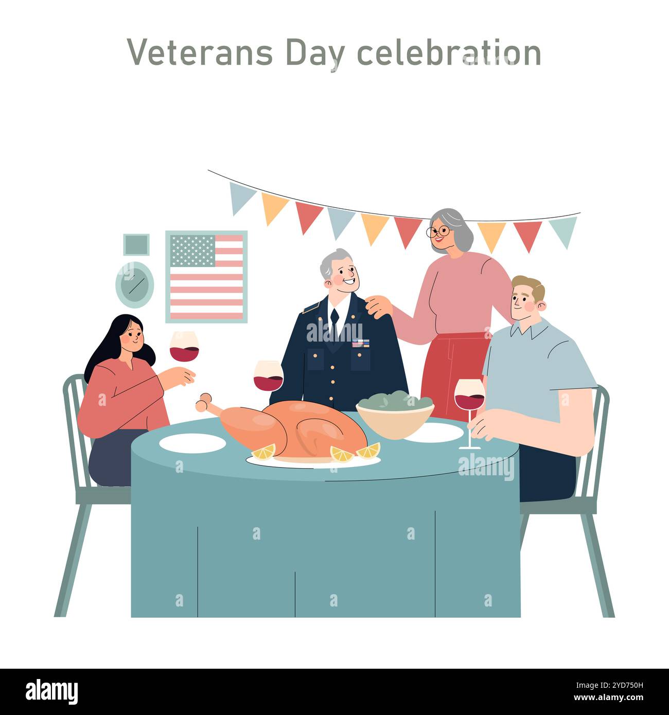 Military meal service Stock Vector Images - Alamy