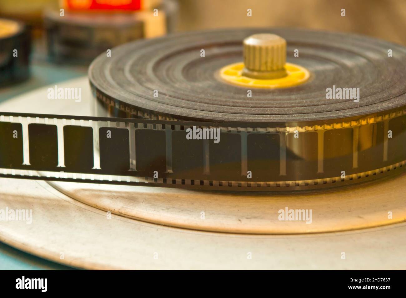 Film role on white hi-res stock photography and images - Alamy
