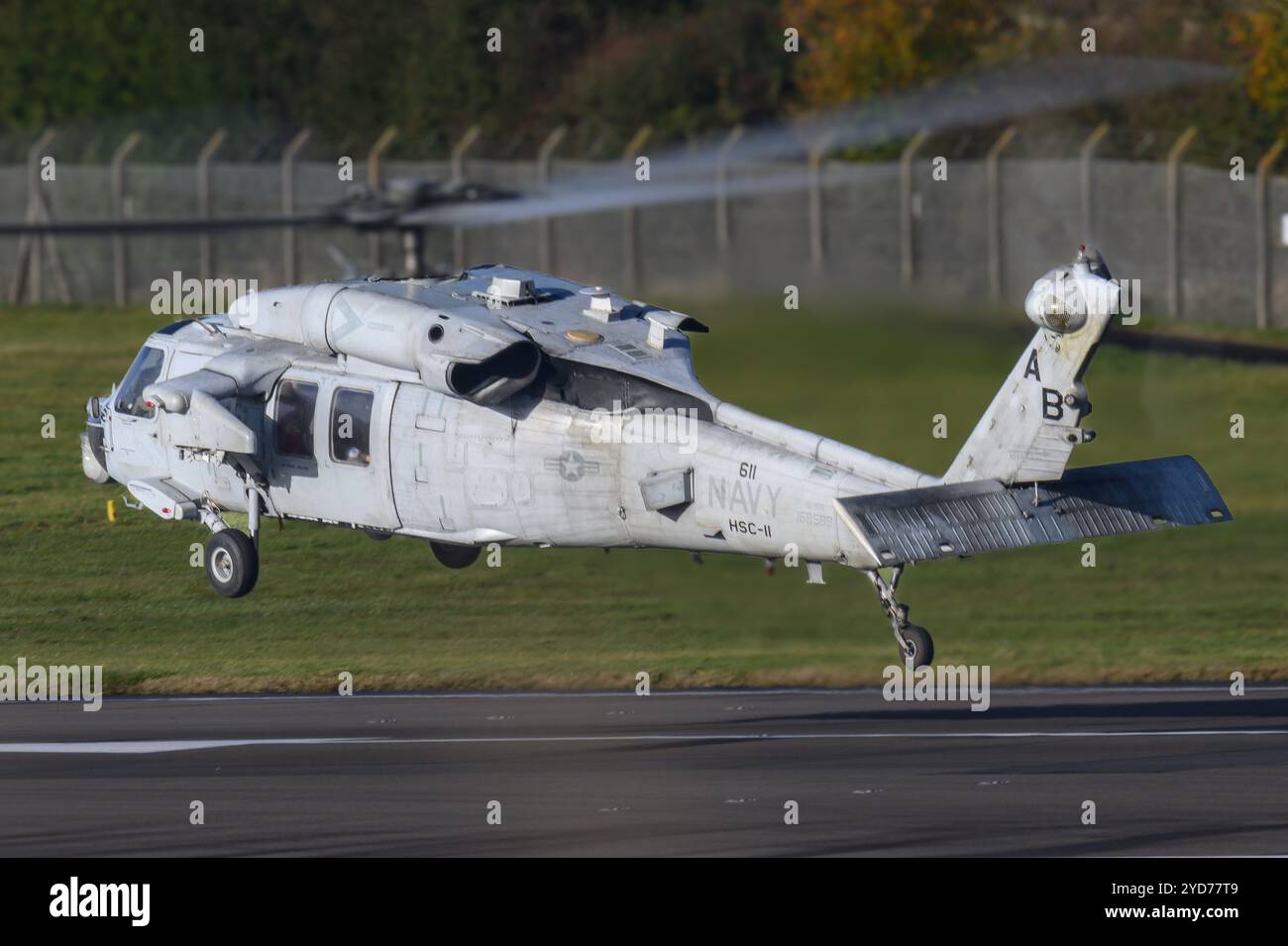 168589 US Navy Sikorsky MH-60S Sea Hawk Helicopter Taking Off From ...