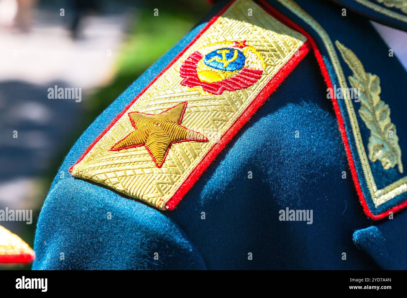 Vintage ceremonial shoulder strap of Marshal of the Soviet Union Stock ...