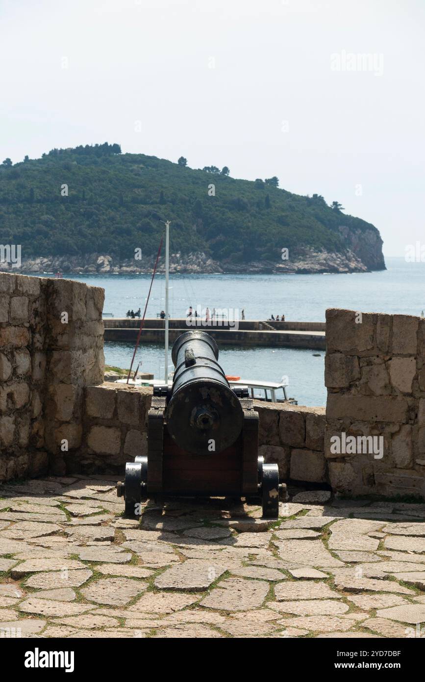 The view from vantage point at the side of Fort Revelin, after the ...