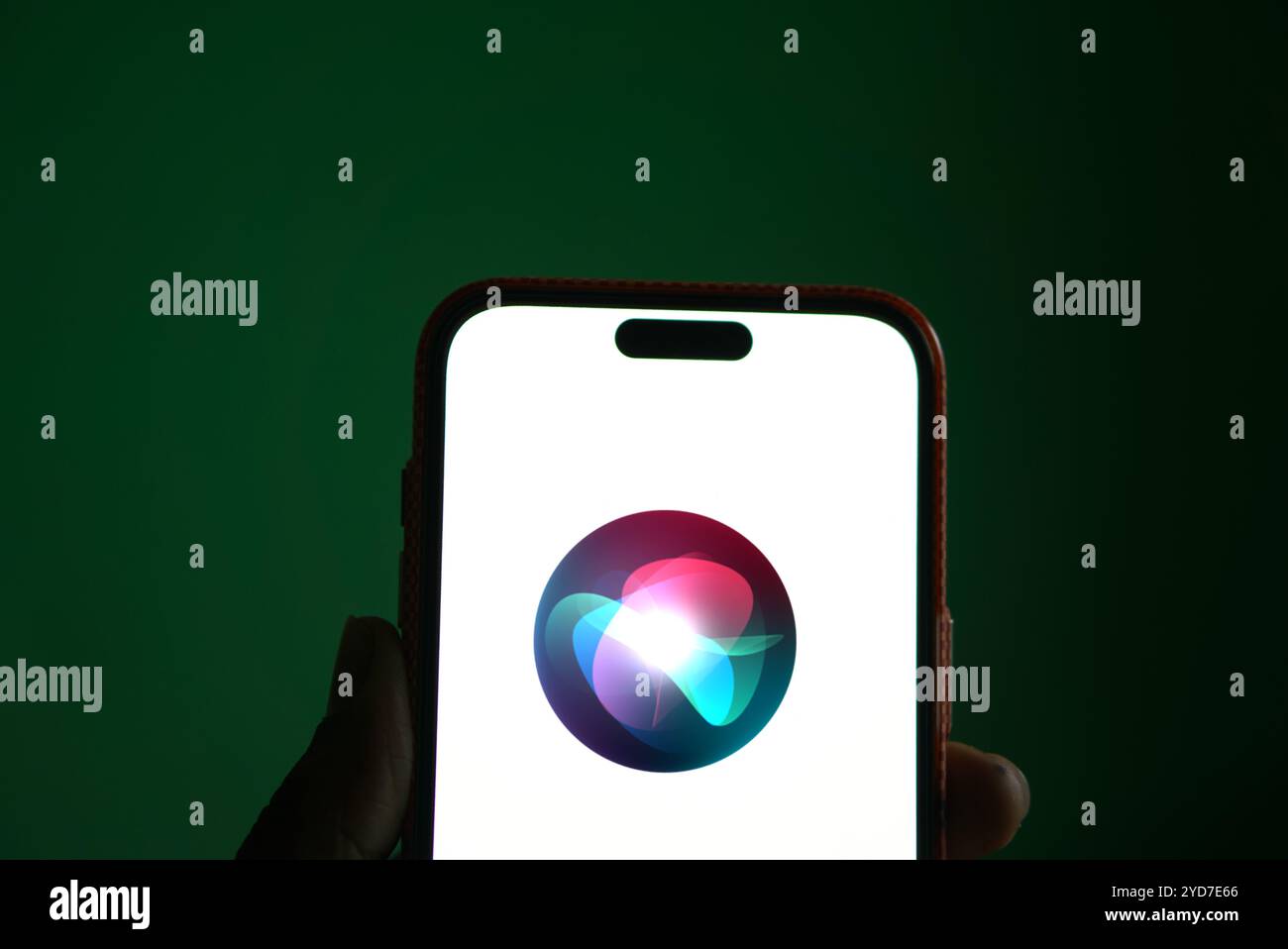 Siri iphone logo hi-res stock photography and images - Alamy
