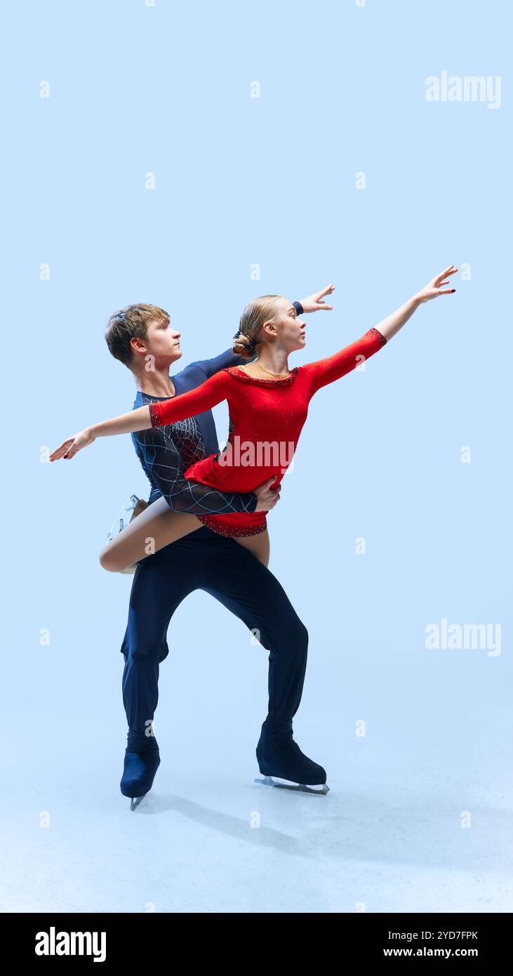 Male figure skater training performing hi-res stock photography and ...