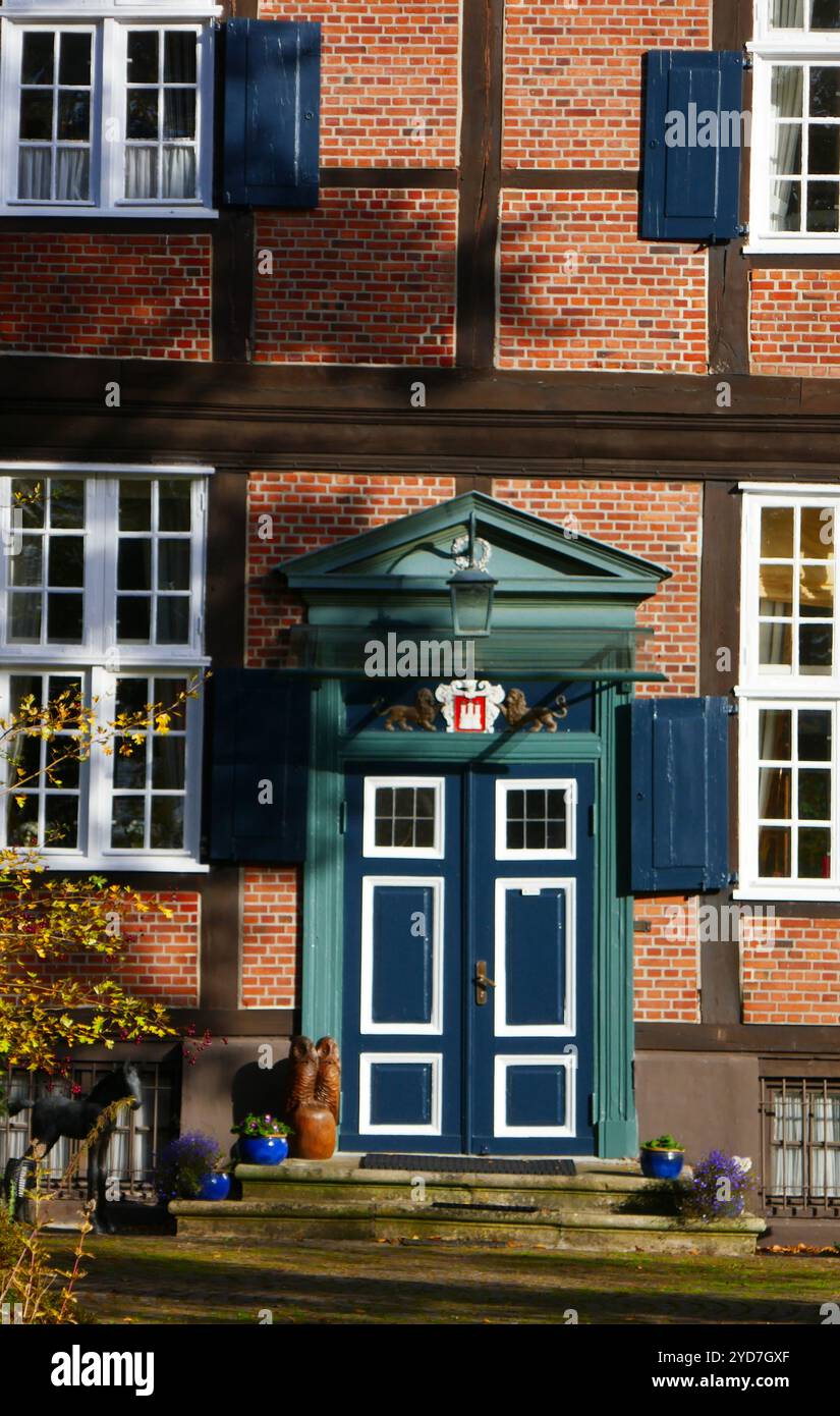 Wohldorf mansion from 1714, Germany Stock Photo - Alamy