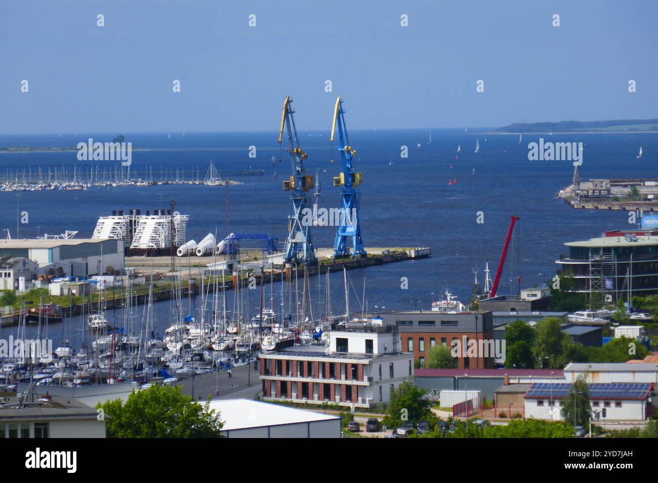 Port in Wismar, Germany Stock Photo - Alamy
