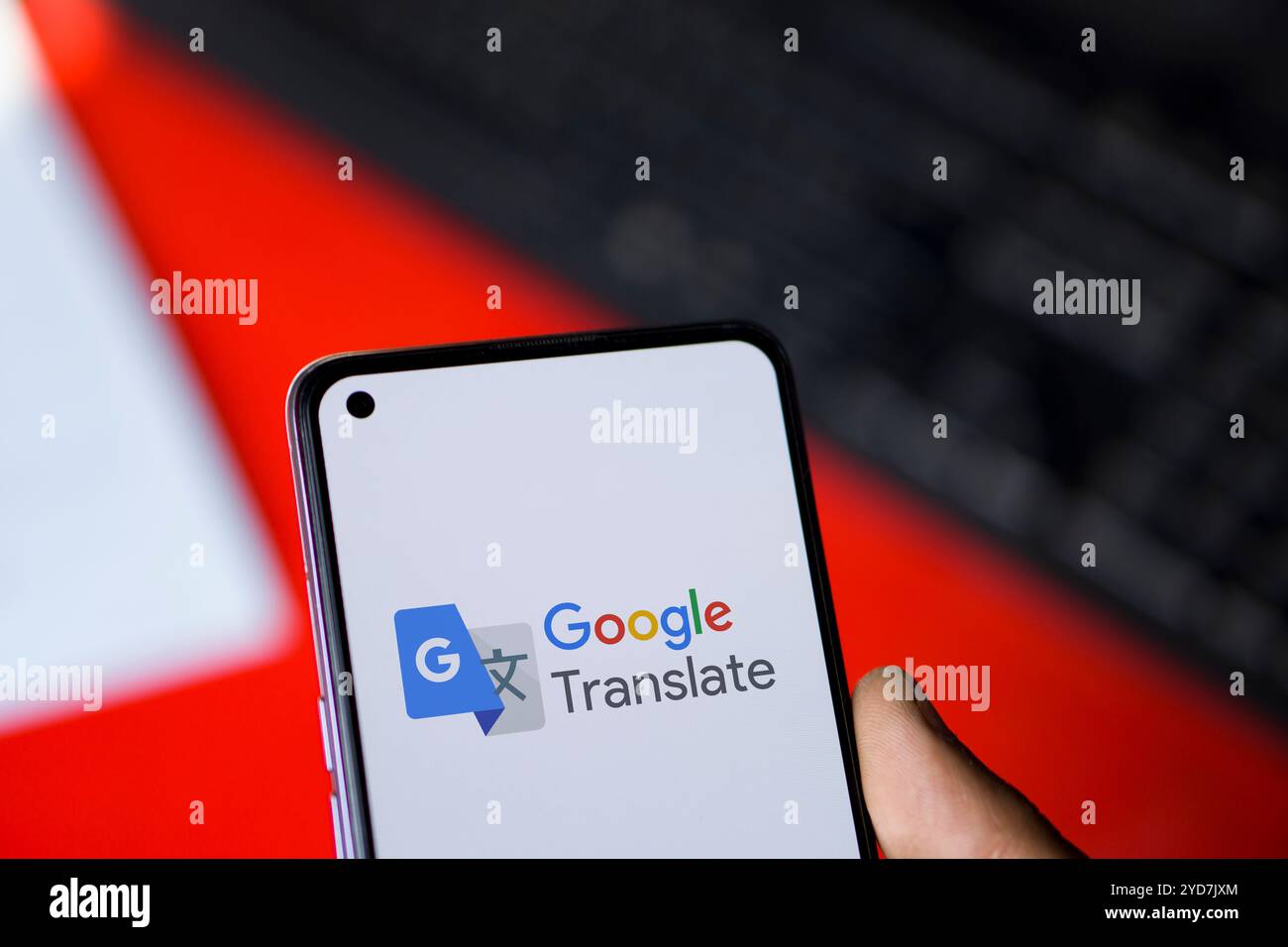 Dhaka, BD- 05 Jun 2024: Google Translate logo is displayed on ...