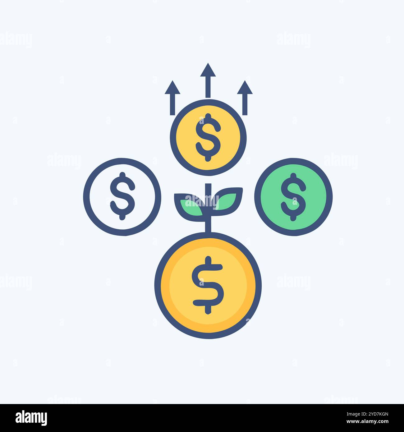 Dividend distribution Stock Vector Images - Alamy