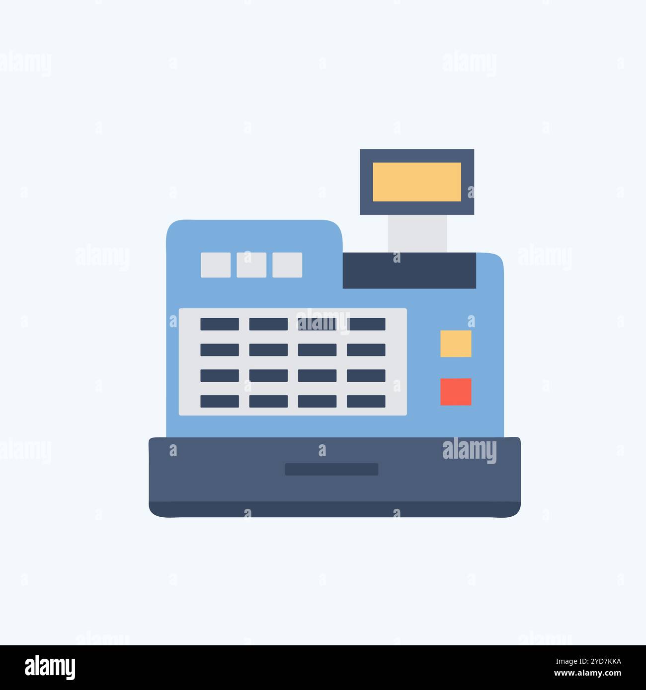 Cash Register icon vector art image Stock Vector Image & Art - Alamy