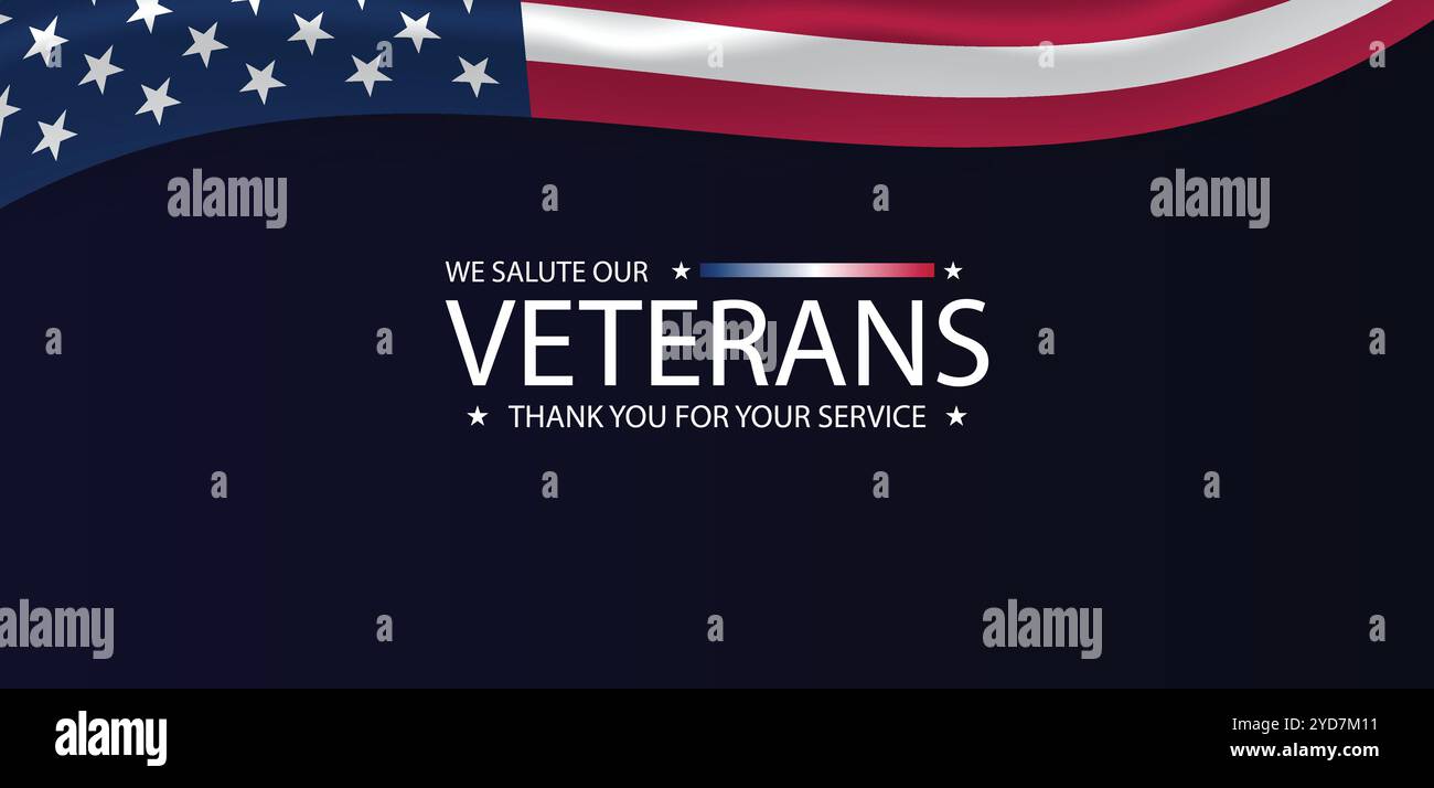 Honoring Our Heroes A Salute to Our Veterans Stock Vector Image & Art ...