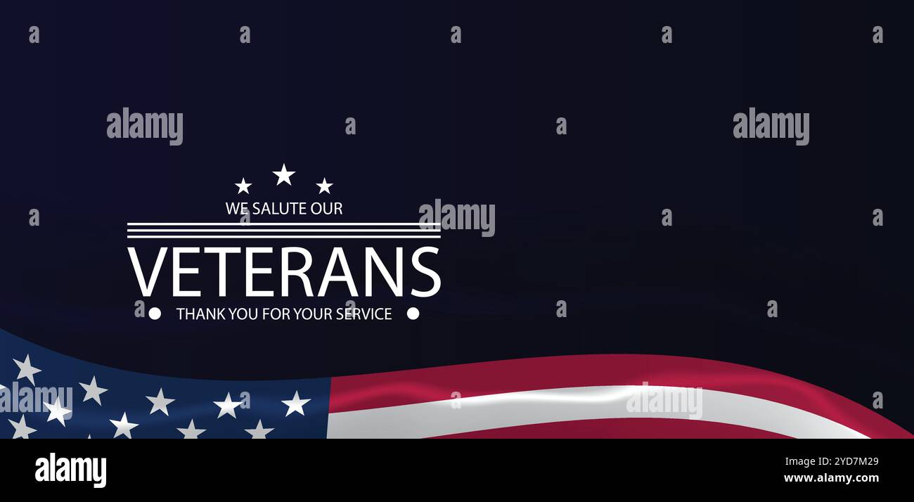 Honoring Our Heroes A Salute to Our Veterans Stock Vector Image & Art ...