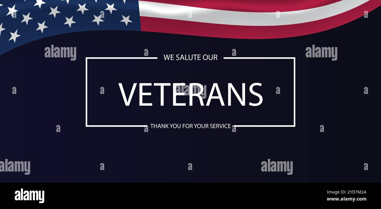 Honoring Our Heroes A Salute to Our Veterans Stock Vector Image & Art ...