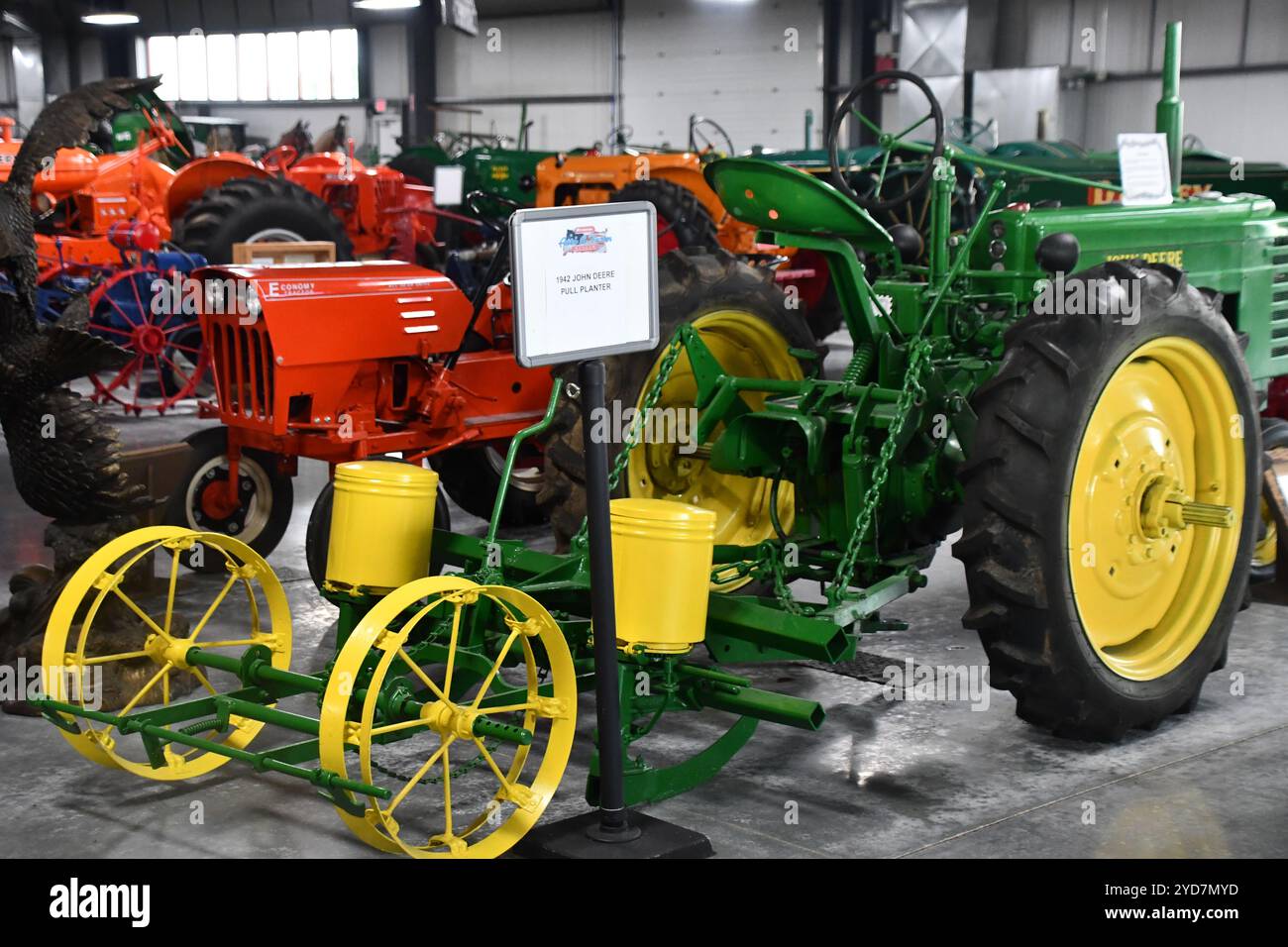 Farming exhibit at the Branson Auto and Farm Museum in Branson ...