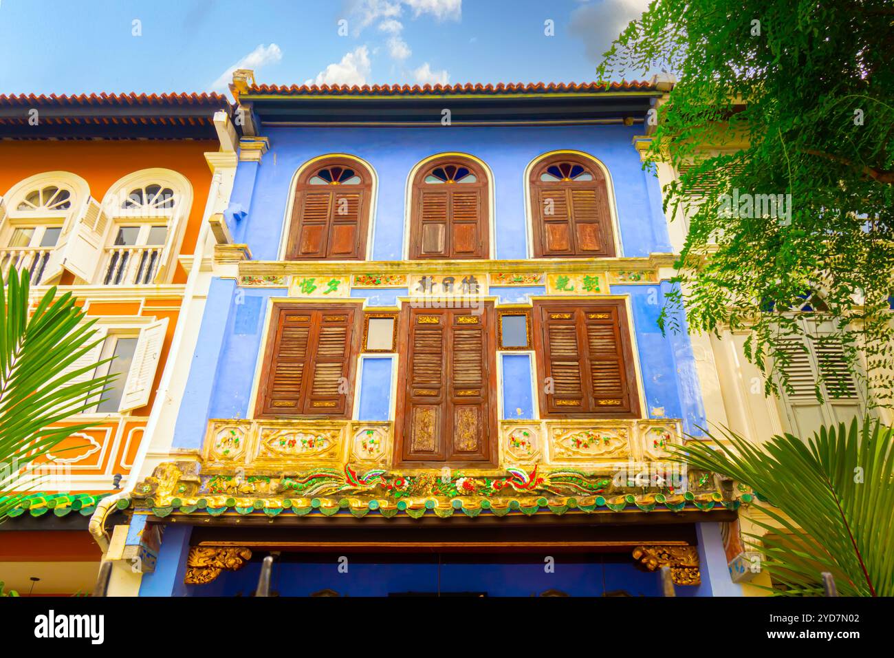 Nus Baba Peranakan House Heritage Building on Neil Road Singapore Stock ...