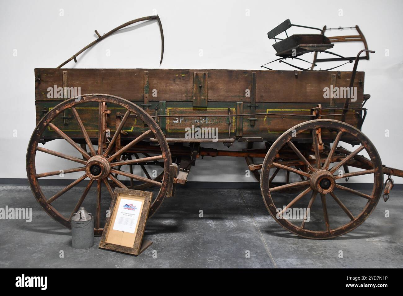 Farming exhibit at the Branson Auto and Farm Museum in Branson ...