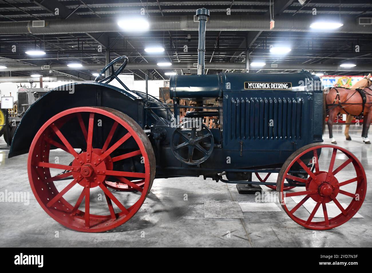 Farming exhibit at the Branson Auto and Farm Museum in Branson ...