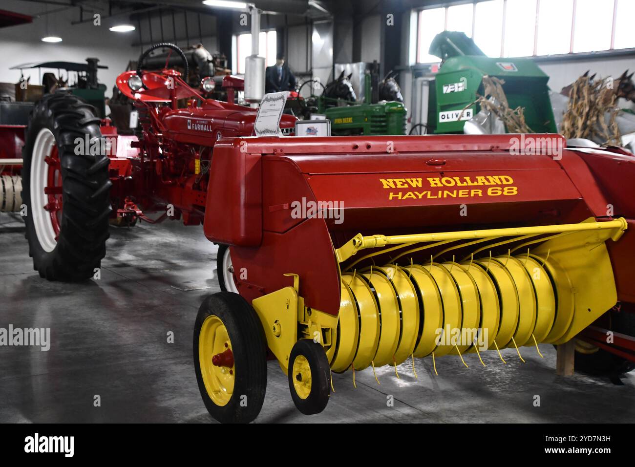Farming exhibit at the Branson Auto and Farm Museum in Branson ...