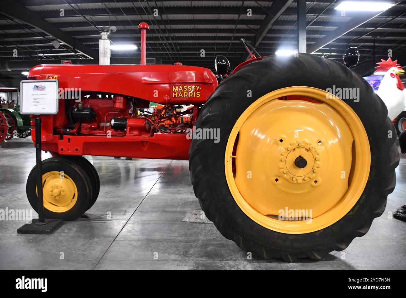 Farming exhibit at the Branson Auto and Farm Museum in Branson ...