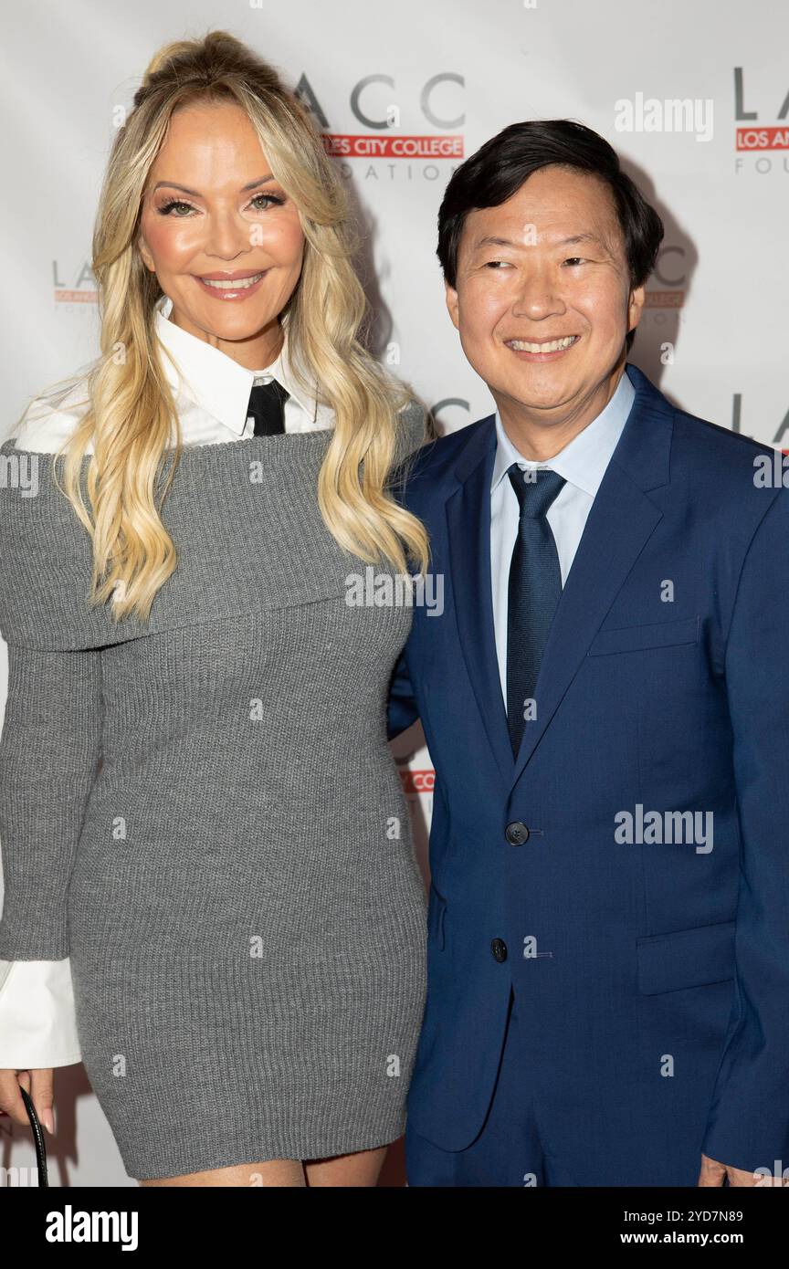 Brandy Ledford und Ken Jeong bei der Los Angeles City College ...