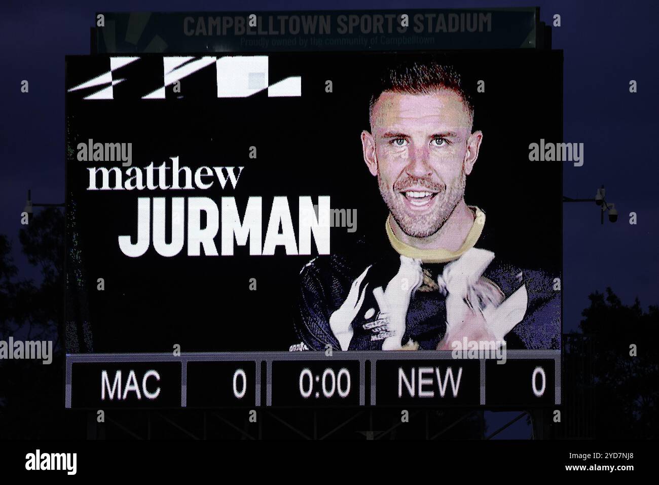 25th October 2024; Campbelltown Stadium, Sydney, NSW, Australia: A-League Football, Macarthur FC ...