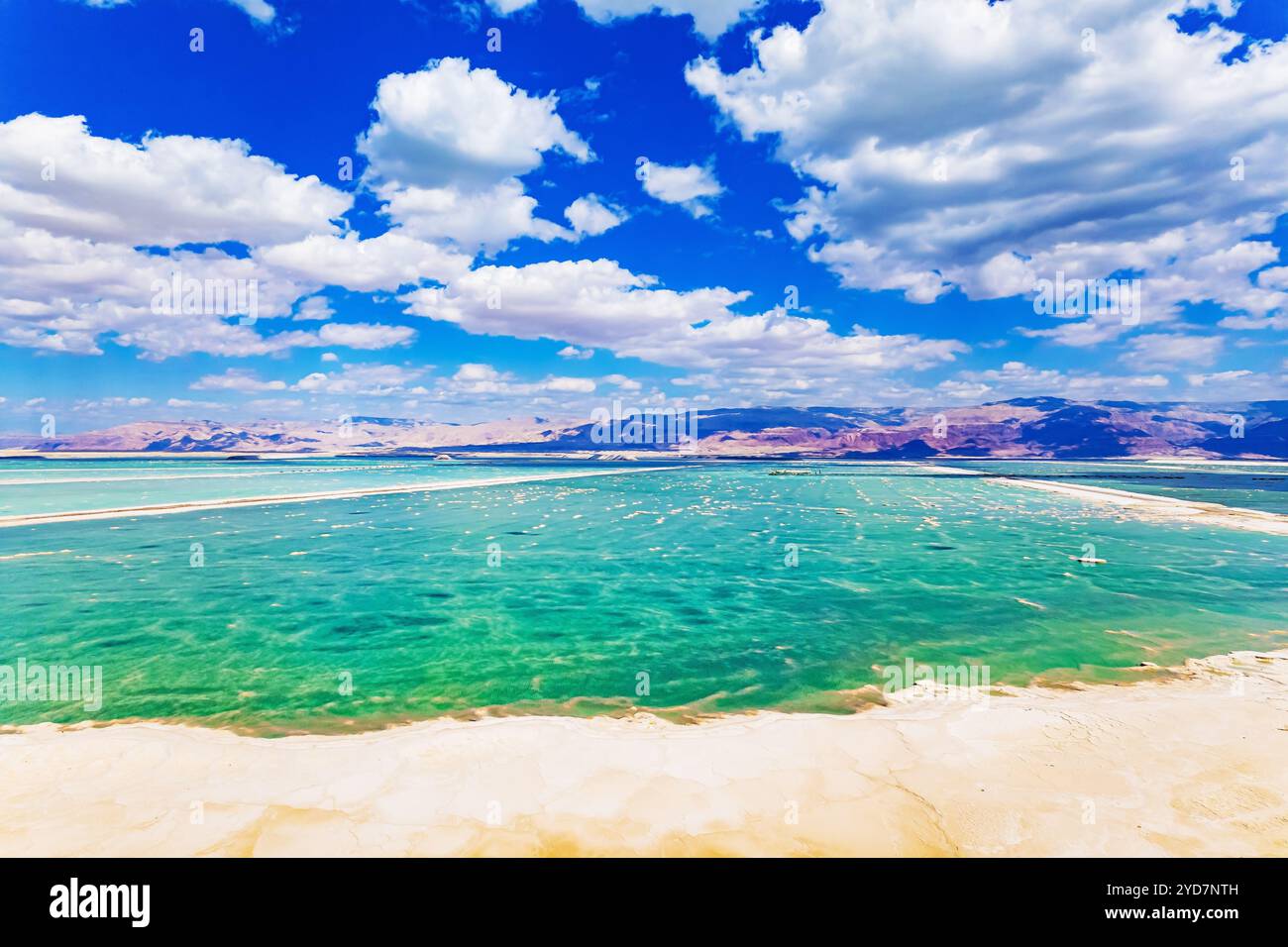 Aerial footage dead sea salt hi-res stock photography and images - Alamy