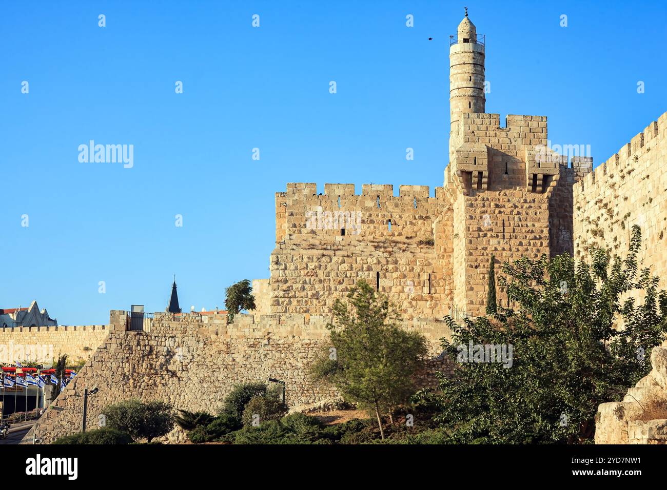 Tower david ancient walls hi-res stock photography and images - Alamy