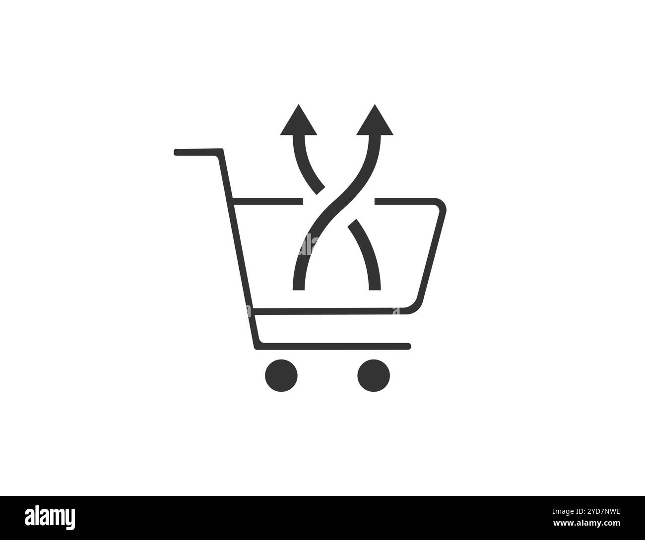 Cross sell icon. Vector illustration Stock Vector Image & Art - Alamy