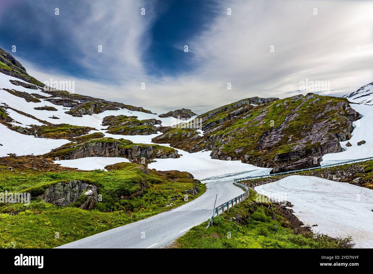 Scandinavian valley snow hi-res stock photography and images - Alamy