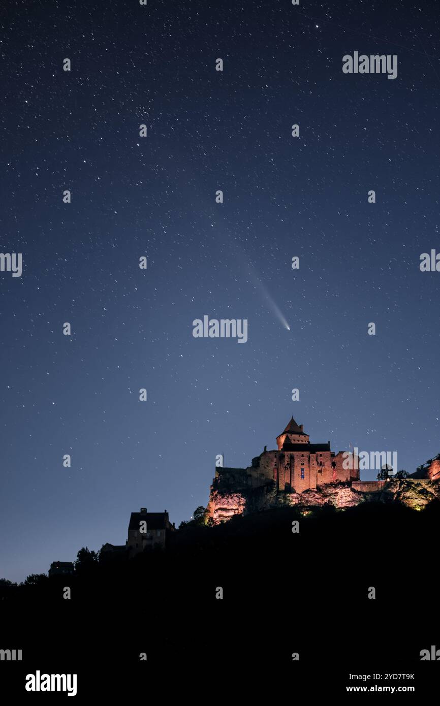 Castelnaud-la-Chapelle, Dordogne, France - 23rd October 23rd 2024: The ...