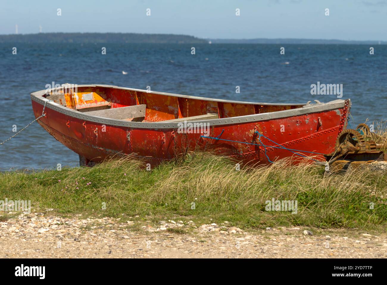 Fishing boat red fish hi-res stock photography and images - Alamy