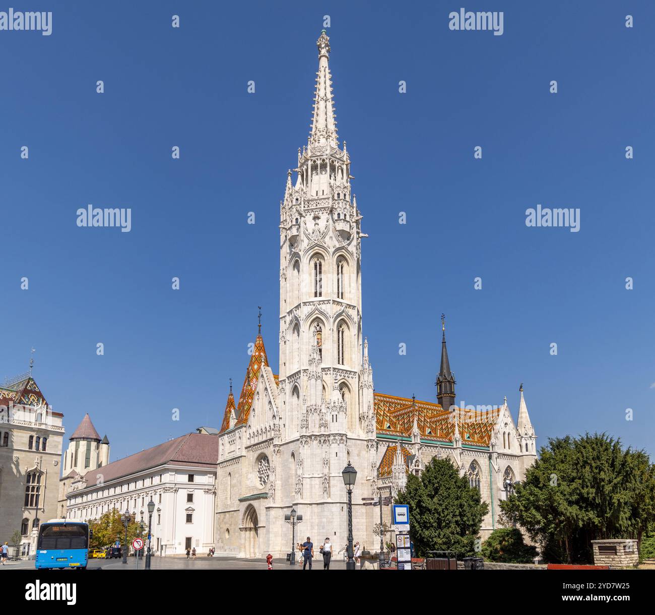 Views of Matthias Church, Budapest, Hungary Stock Photo - Alamy