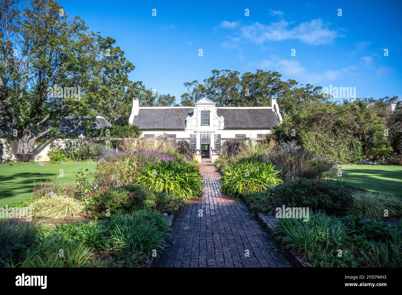 homestead house at Vergelegen Wine Estate in South Africa Stock Photo ...