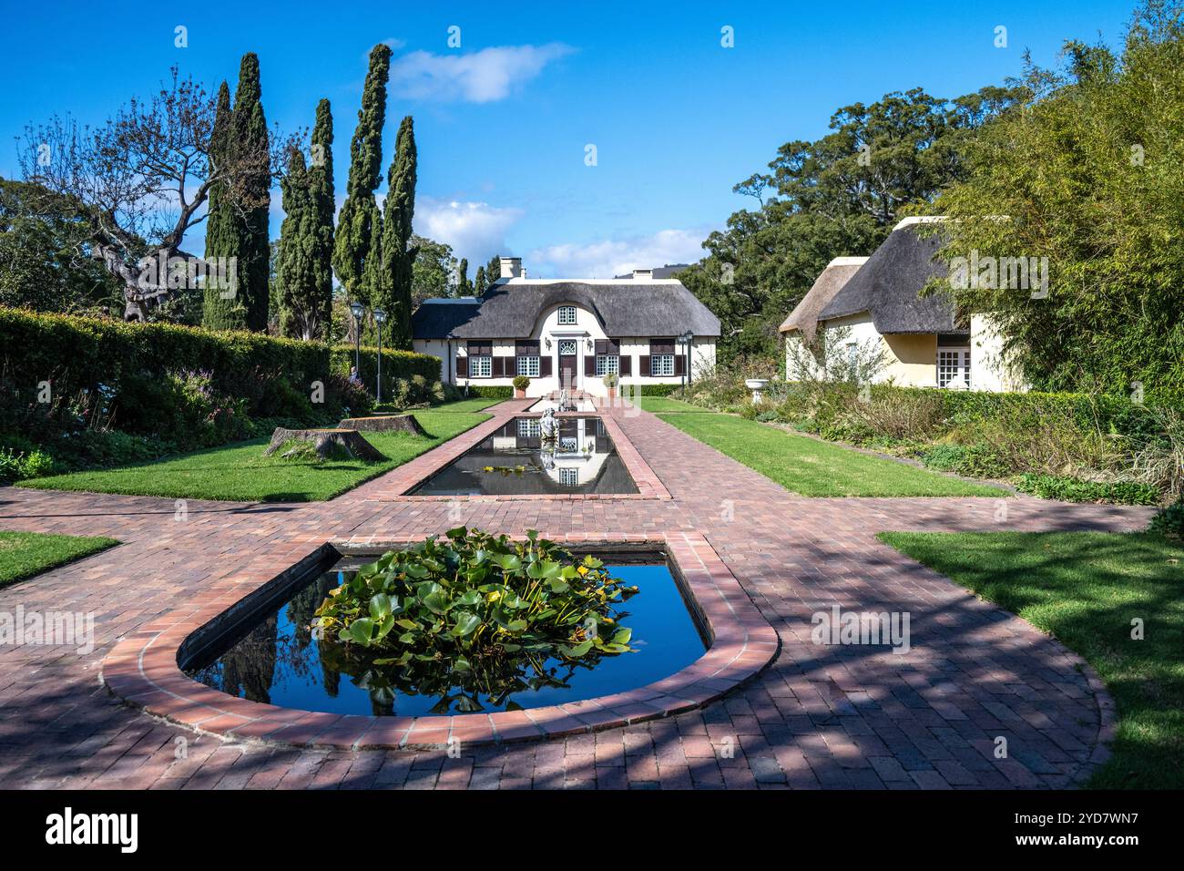 homestead house at Vergelegen Wine Estate in South Africa Stock Photo ...