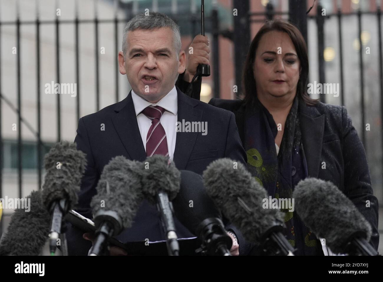 Detective Chief Superintendent Eamonn Corrigan, Police Service of Northern Ireland and Catherine ...