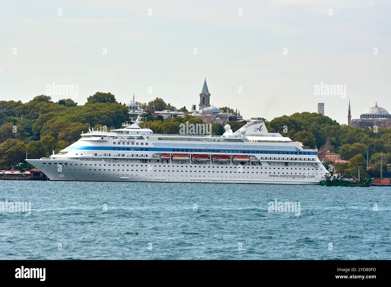 Istanbul, Turkey - September 2, 2024: The magnificent cruise ship ...
