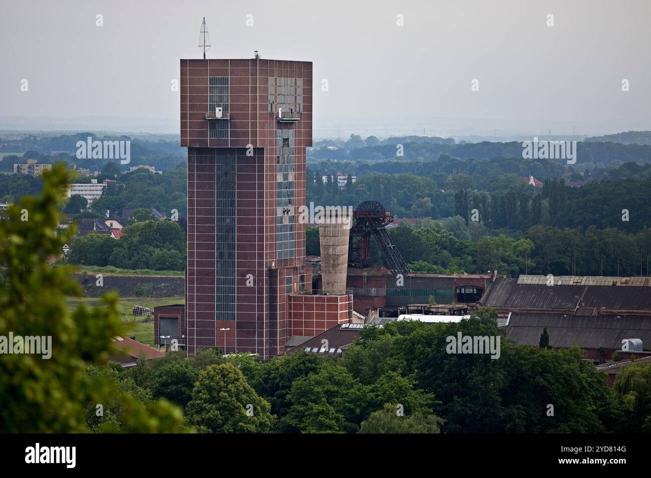 Hammer Head Tower of the Center Heinrich Robert, Bergwerk Ost, Hamm ...
