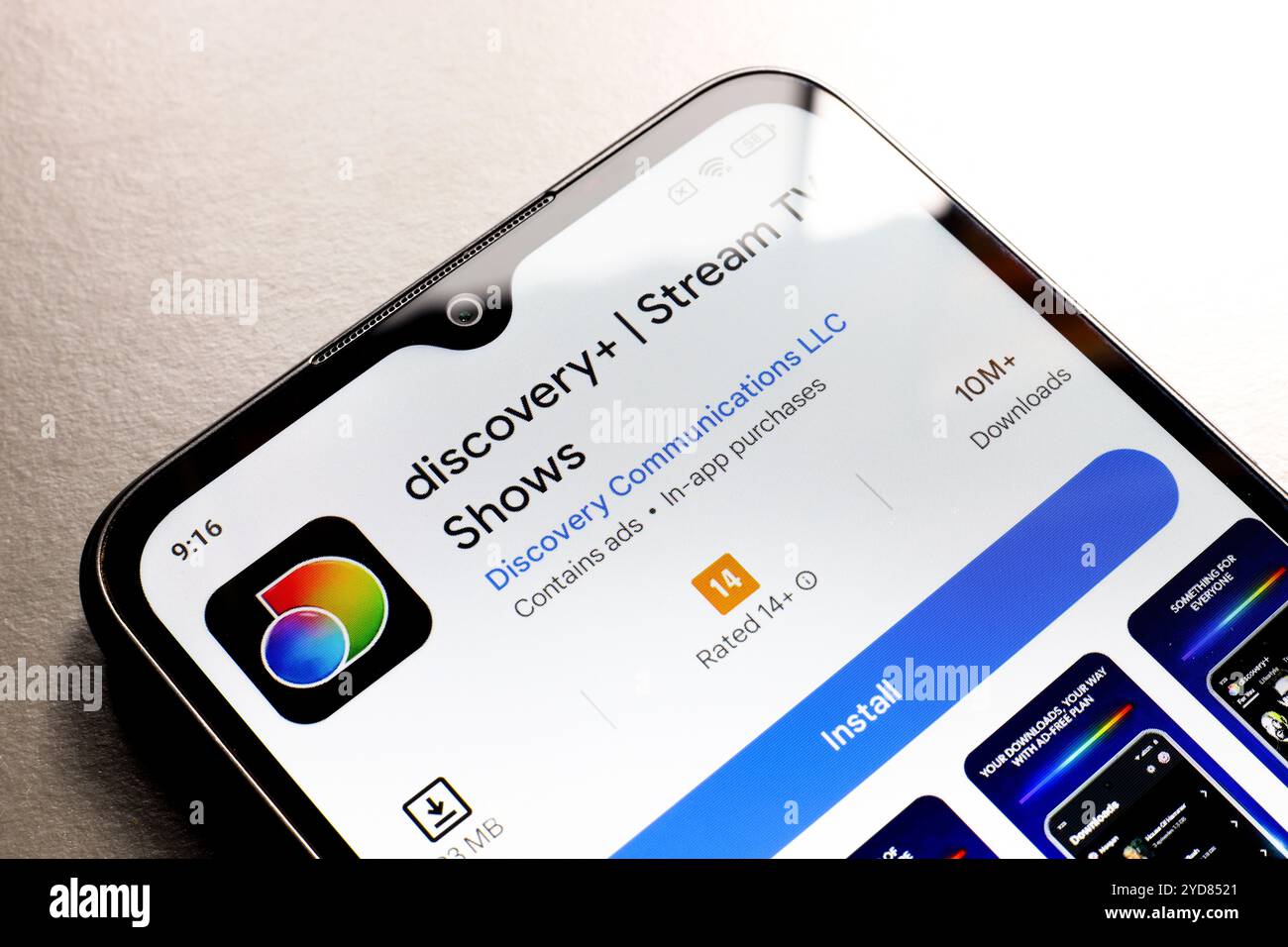 October 25, 2024, Brazil. In this photo illustration, the Discovery ...