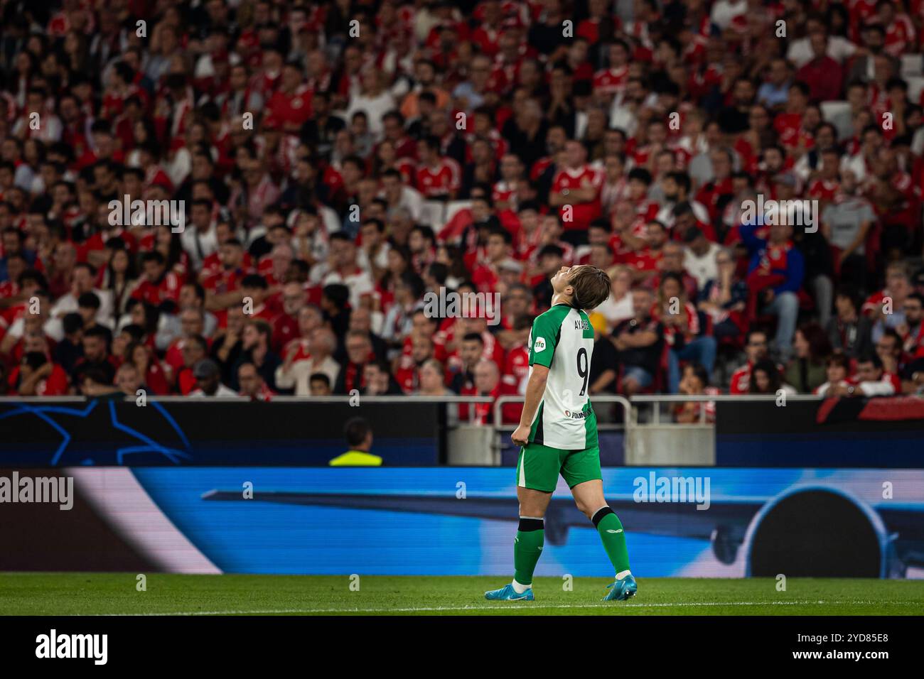 Ayase Ueda of Feyenoord celebrates after scoring a goal during the UEFA ...