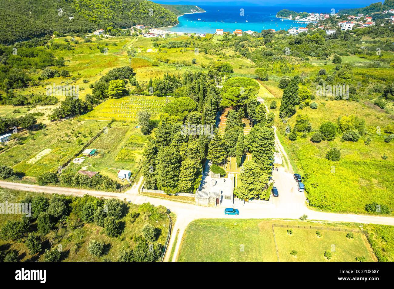 Kampor cemetery and historic memorial World war II prisoners ...