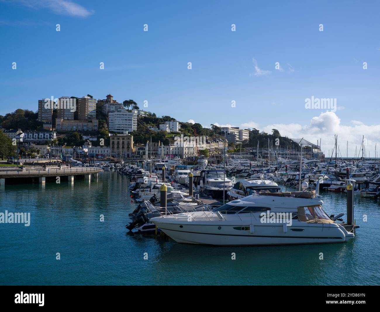 TORQUAY TORBAY SEASIDE RESORT ENGLISH RIVIERA DEVON Stock Photo - Alamy