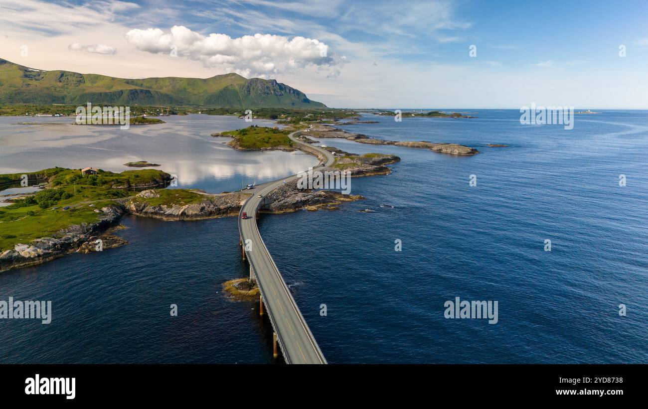 Atlantic Road Bridge, Norway Stock Photo - Alamy