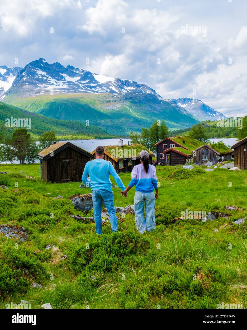 Couple Exploring Norwegian Cabins, Innerdalen Norway's most beautiful ...