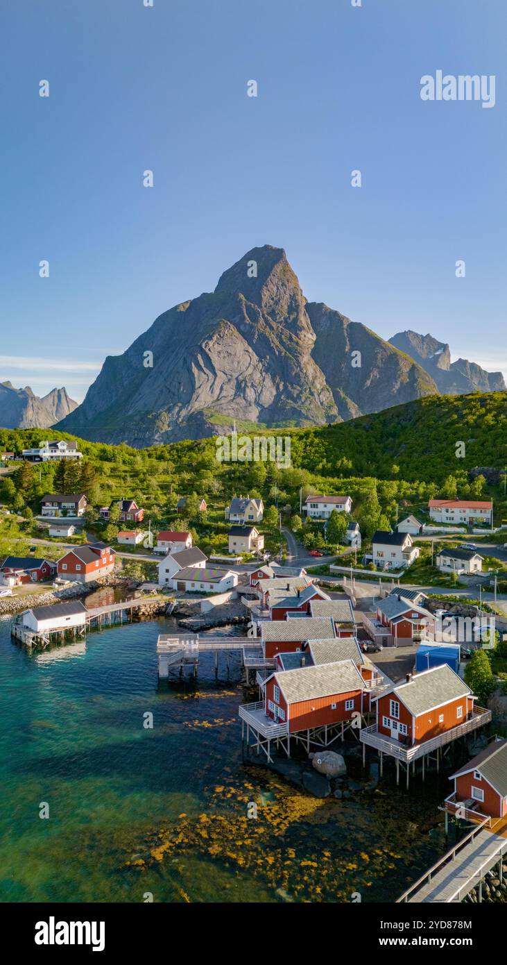 Lofoten Islands: Red Cabins Nestled In Norways Beauty, Reine, Lofoten ...