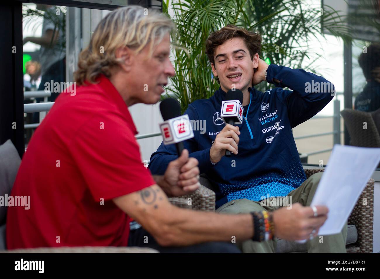 Austin, Vereinigte Staaten. 24th Oct, 2024. Franco Colapinto (Williams ...