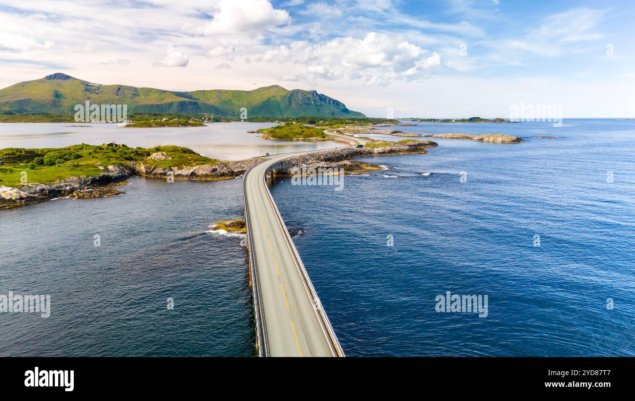A Scenic Drive Through the Norwegian Archipelago, Atlantic Ocean Road ...